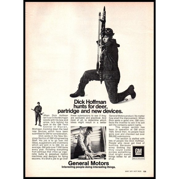 General Motors | Art | 971 Gm Engineering Design Services Vintage Print ...